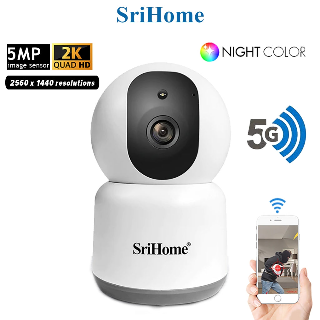 SriHome SH038 - PTZ IP Camera for Indoor – SriHome Malaysia